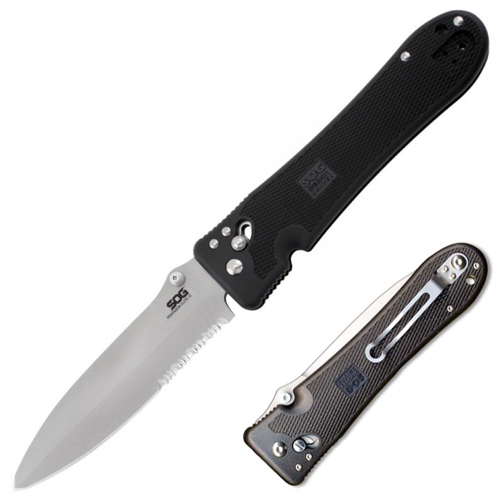 16660 руб. - Купить складной нож SOG Pentagon Elite II PE18 в Москве по ...